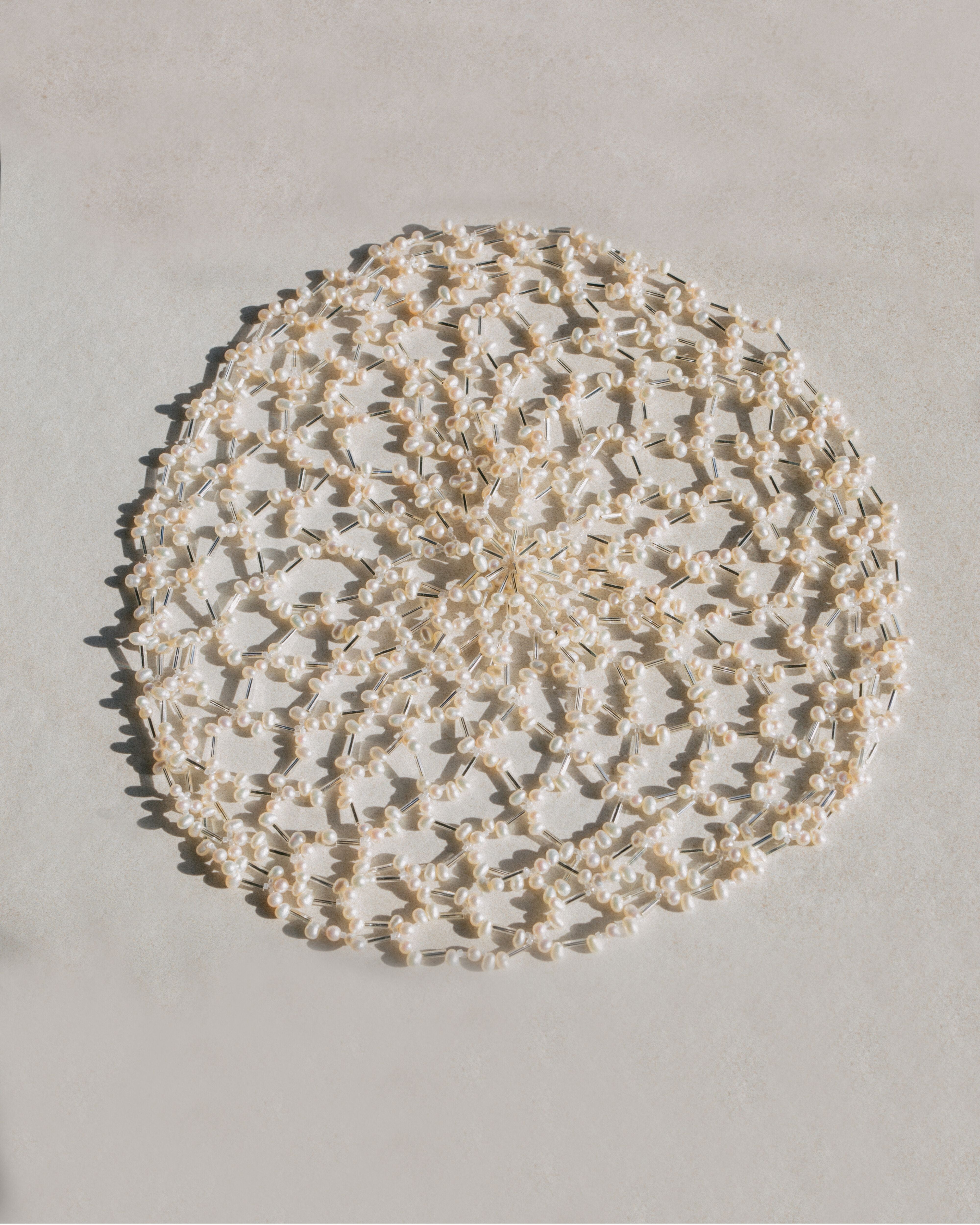 Tessere Cap, Pearl | Jasmin Sparrow
