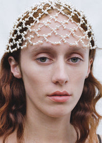 Tessere Cap, Pearl | Jasmin Sparrow
