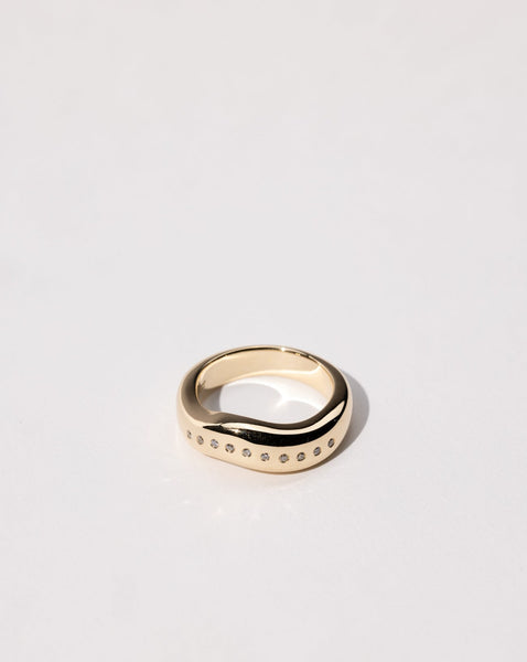 Marea Ring, 9k Gold, Diamonds | Jasmin Sparrow
